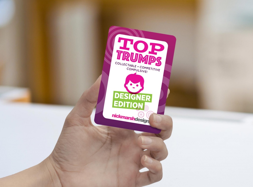 Top Trumps Designer Edition | Nick Marsh Design